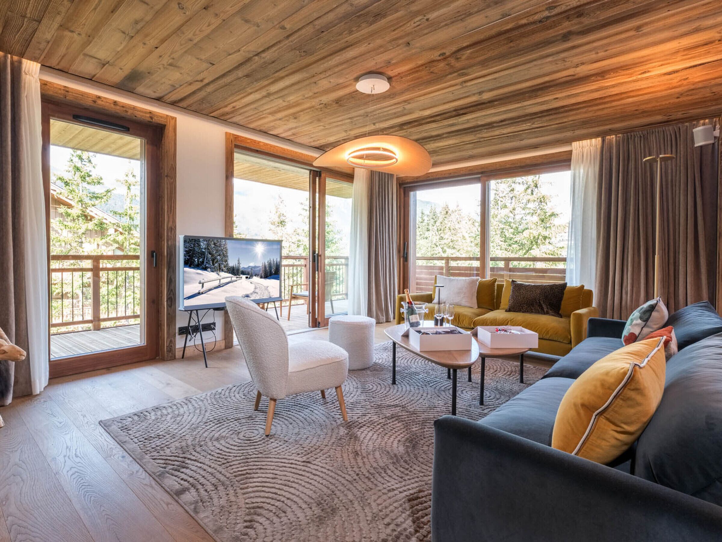 Appartement Moderne à Méribel: 3 Chambres, Parking Inclus - Courchevel
