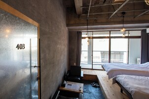 Quarto duplo, para não fumantes, banheiro compartilhado