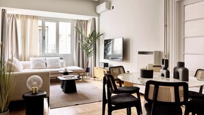 Apartamento família, 3 quartos, para não fumantes | Sala de jantar