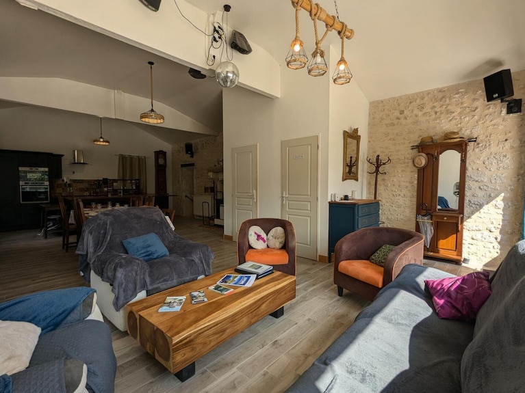 Familienhaus Mit Privatpool Und Garten Für 11 Personen - Département Charente