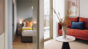 Suíte panorâmica | Área de estar