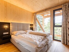 Chalé | 4 quartos, individualmente mobiliados