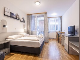 Apartamento | 1 quarto, individualmente mobiliados, roupa de cama