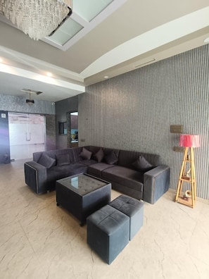 Sala de estar do lobby