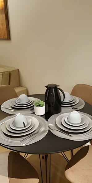 Apartamento básico | Opções para refeição