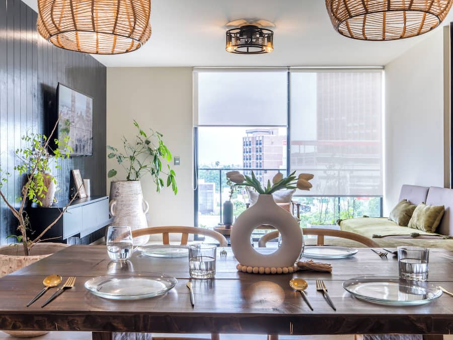 Apartamento Deluxe, 3 quartos, varanda | Vista para a cidade