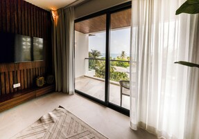 Apartamento Standard, varanda, vista para o oceano | Varanda