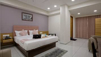 Quarto casal premium | 1 quarto, Wi-Fi de cortesia