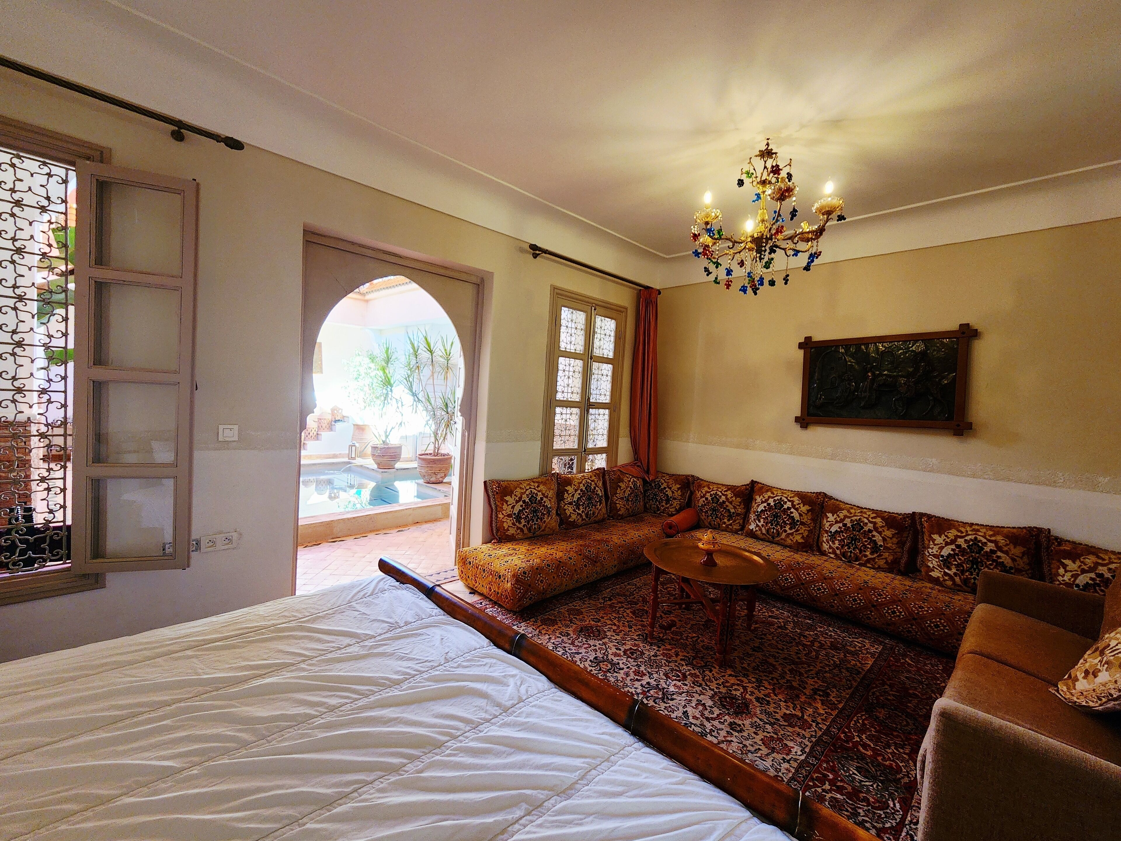 Quarto Duplo Comfort, vista para o jardim | Com decoração personalizada, com mobília individualizada 