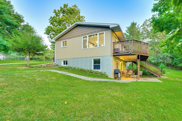 Okee Bay House On Lake Wisconsin W/ Private Dock! - Lodi, WI