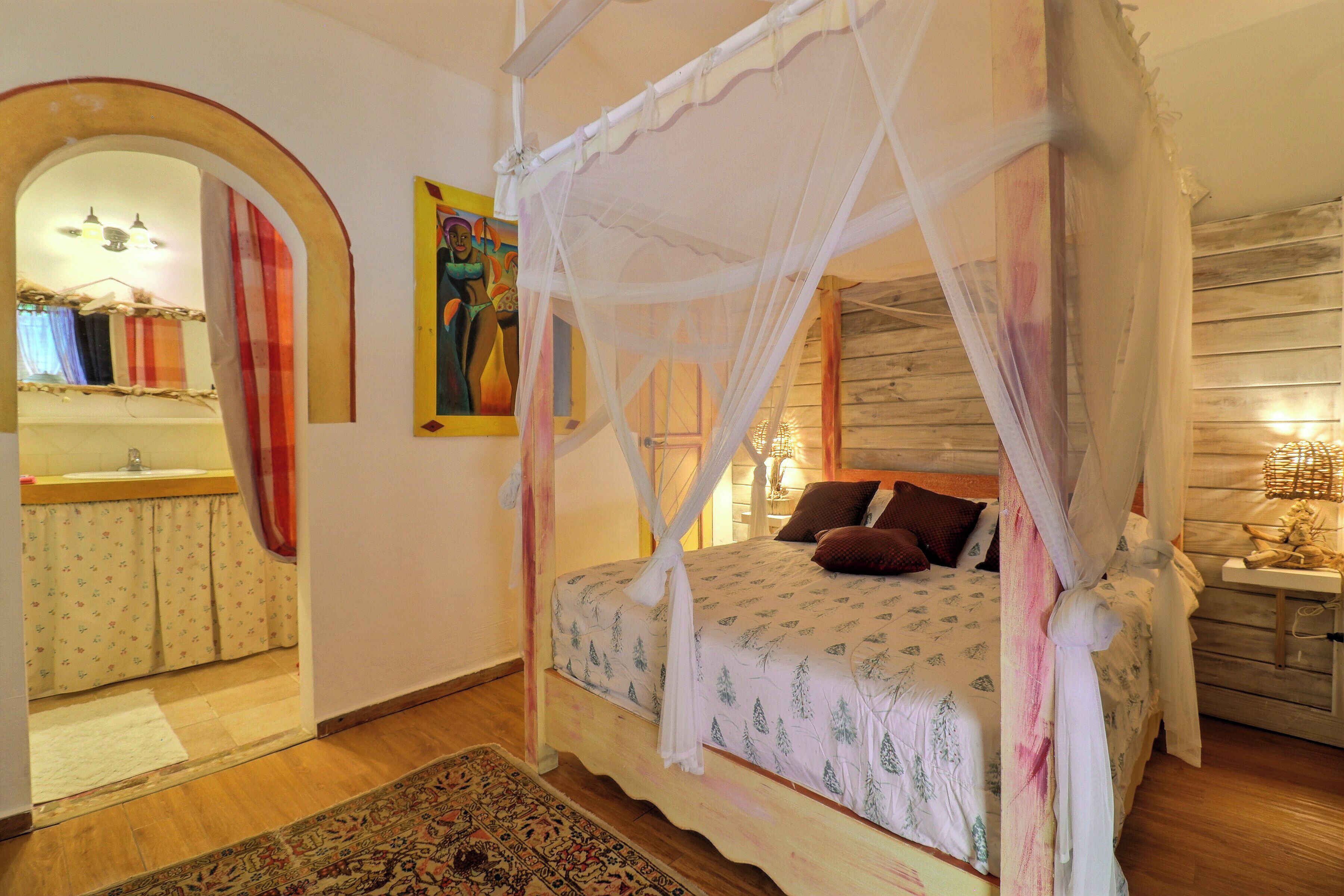 1 Chambre Climatisee  2 Pers Villa Style Caraïbes, Belle Propriété Sécurisée. - Dominican Republic