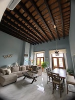 Apartamento Presidencial, Vista para a cidade | Sala de estar