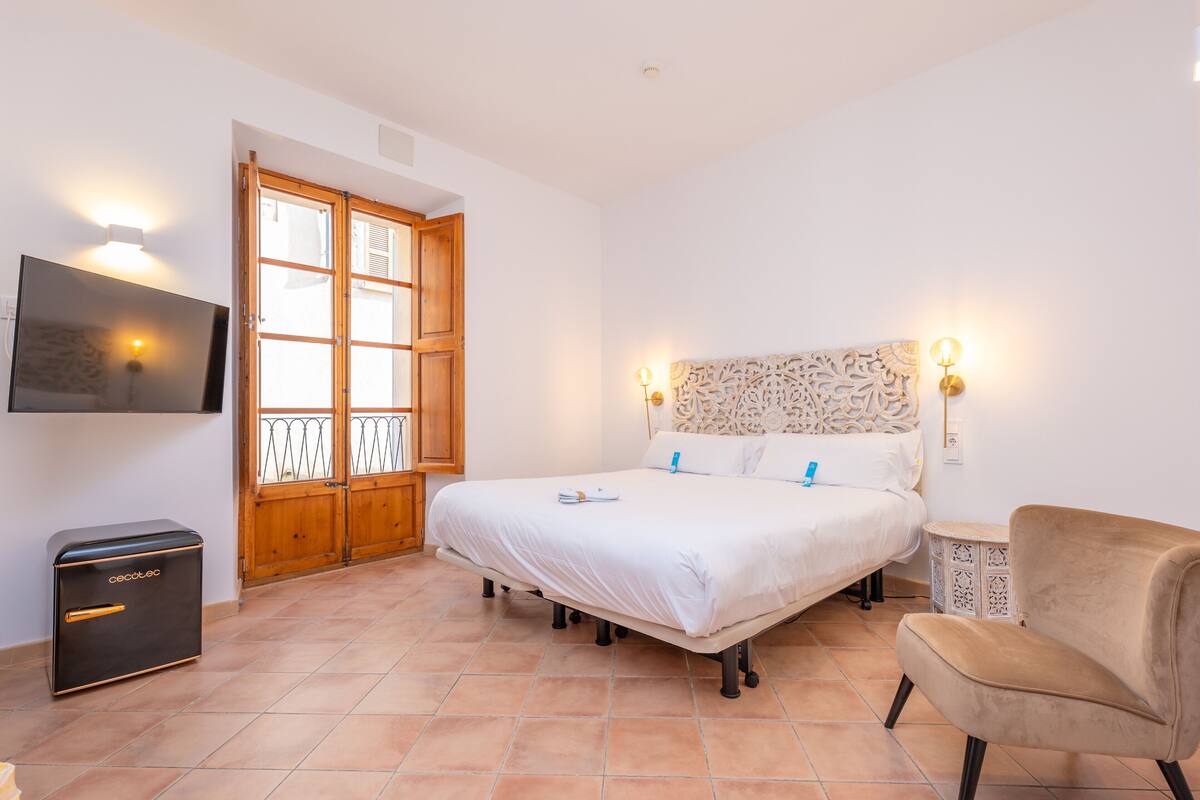 Quarto casal standard | Roupas de cama premium, edredons de pluma