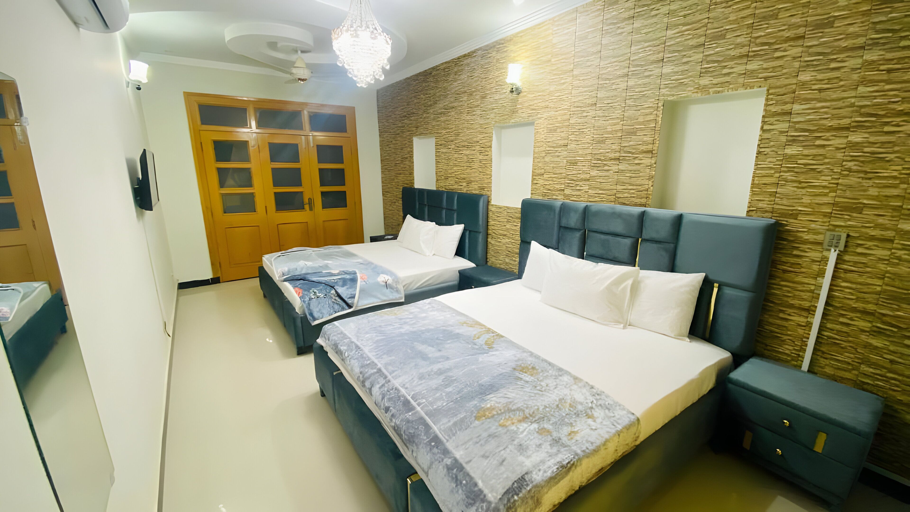 Quarto triplo | Quartos à prova de som, Wi-Fi de cortesia