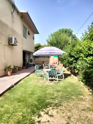 Quarto casal luxo | Área de estar