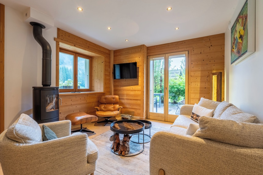 Chalet Le 4- N°1. Piscine, Sauna, Salle De Sport Dans Un Cadre Unique. - La Clusaz