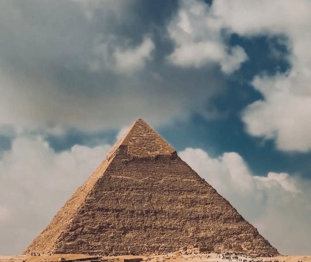 Turquoise Pyramids Gate - Egypt