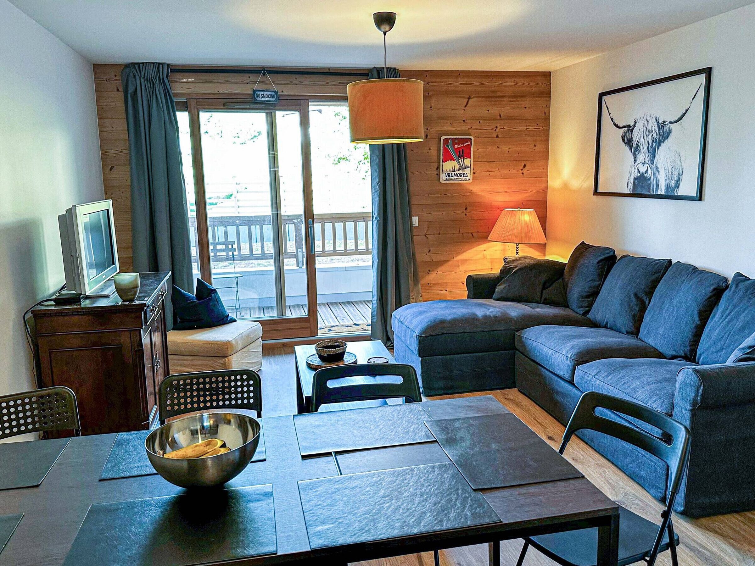 Cozy 2-bed Apt, 7 Guests, Ski-in/ski-out, Parking, Wifi - 法國