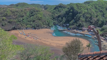 Vista para a praia ou o mar