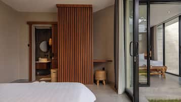 Villa, 3 quartos | 3 quartos, cofre no quarto, ferro/tábua de engomar