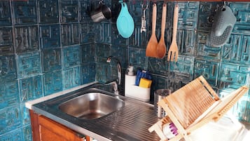 Loft Deluxe, Vista para a cidade | Cozinha privada