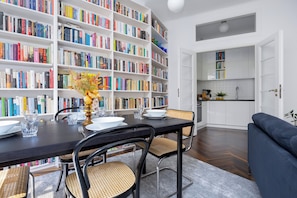 Apartamento, 1 quarto, varanda | Sala