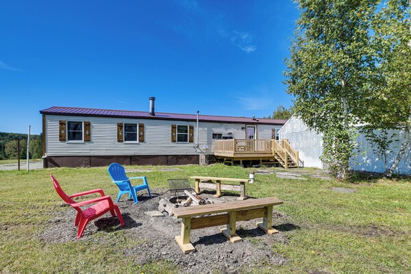 Pet-friendly Perham Home: Fire Pit + Trail Access! - Acadia, ME