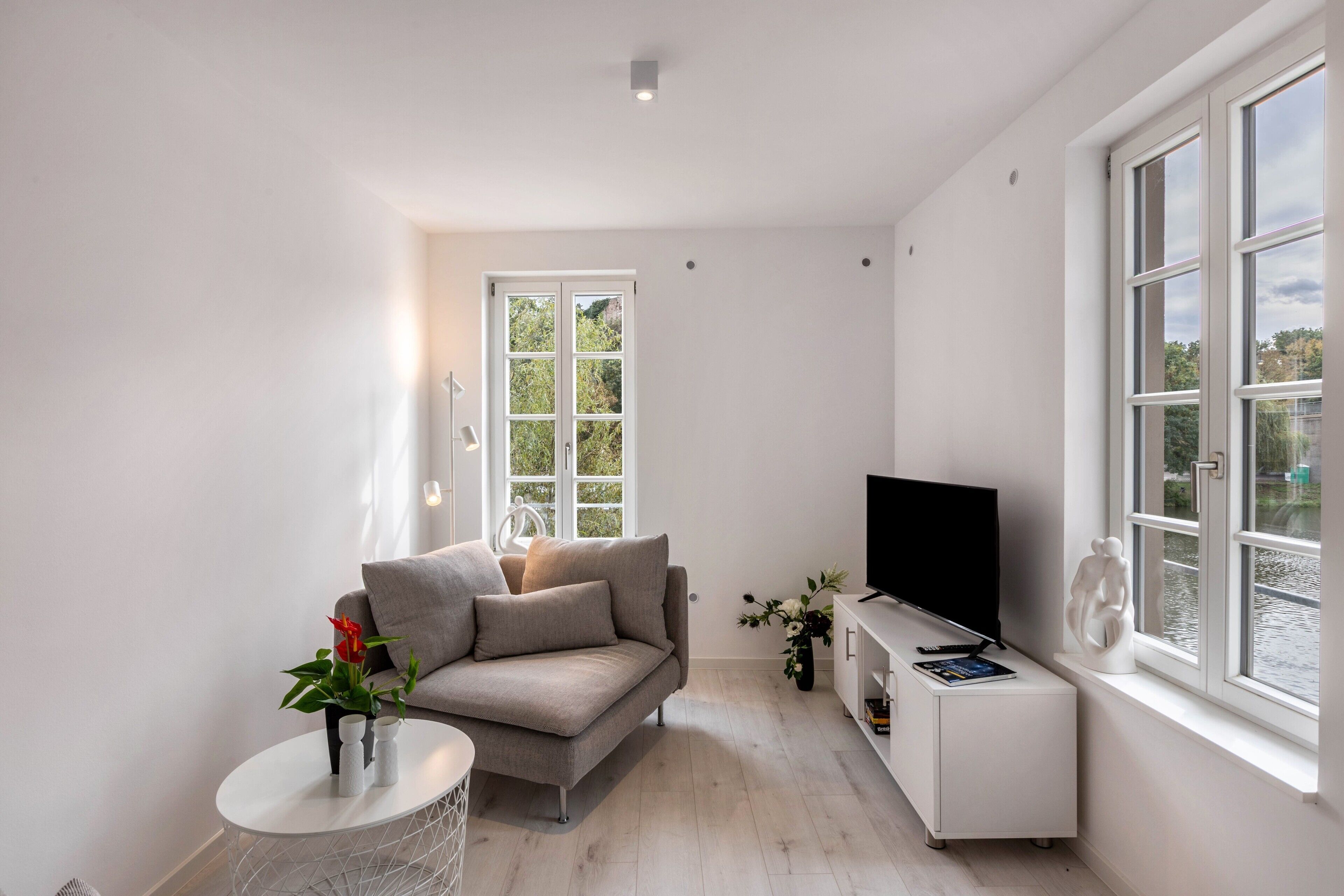 Apartment 'Saale Fewo Mit Burgblick' With Lake View, Shared Garden And Wi-fi - Halle (Saale)