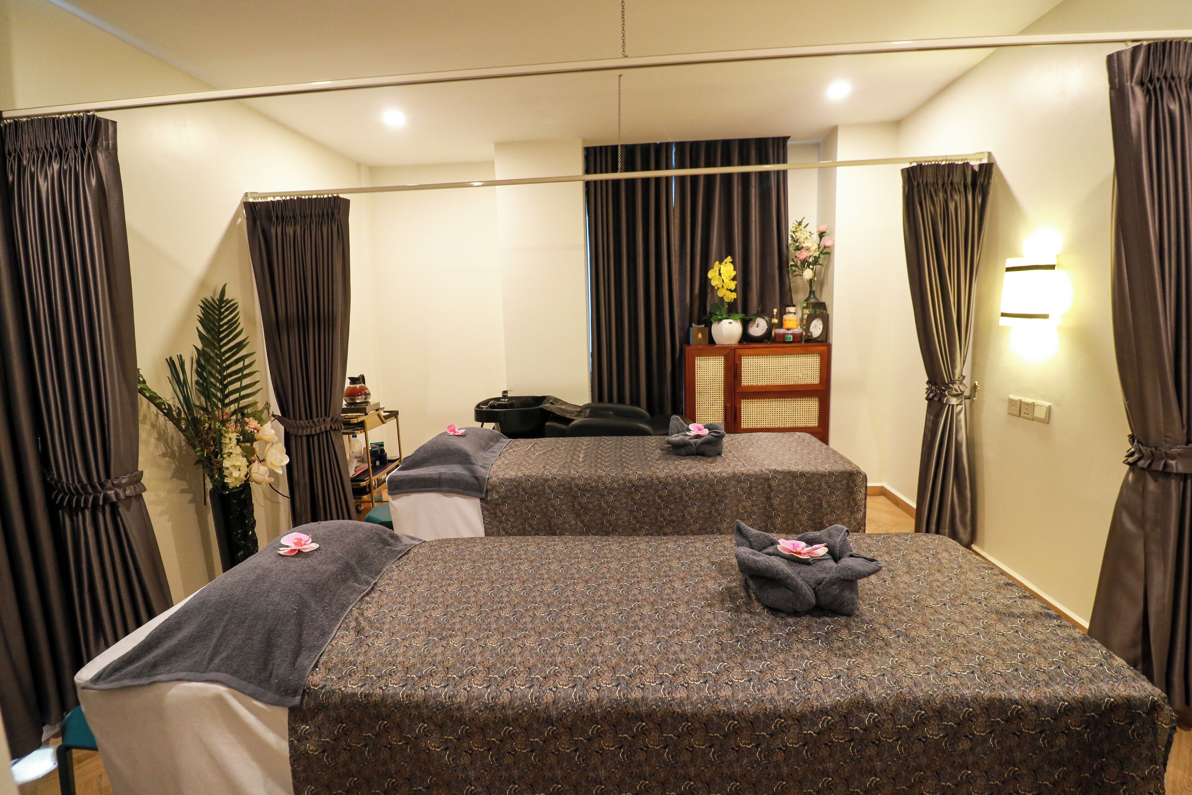 Tratamentos corporais, hidroterapia, aromaterapia 