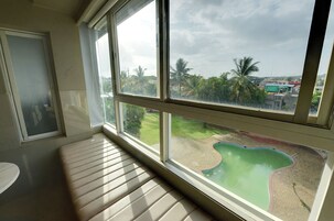 Quarto Duplo Club | Vista do quarto