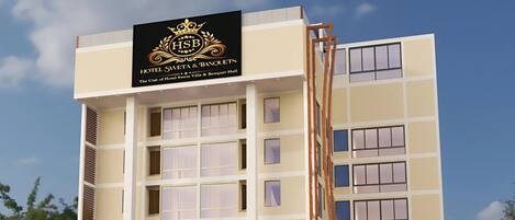 Fachada do alojamento