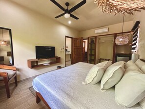 Apartamento Comfort, vista para o jardim | 1 quarto, com decoração personalizada, com mobília individualizada