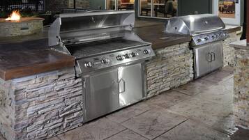 Área para churrascos e piqueniques