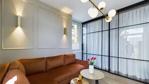 Apartamento, 1 quarto, sacada | 1 quarto, Wi-Fi de cortesia, roupa de cama