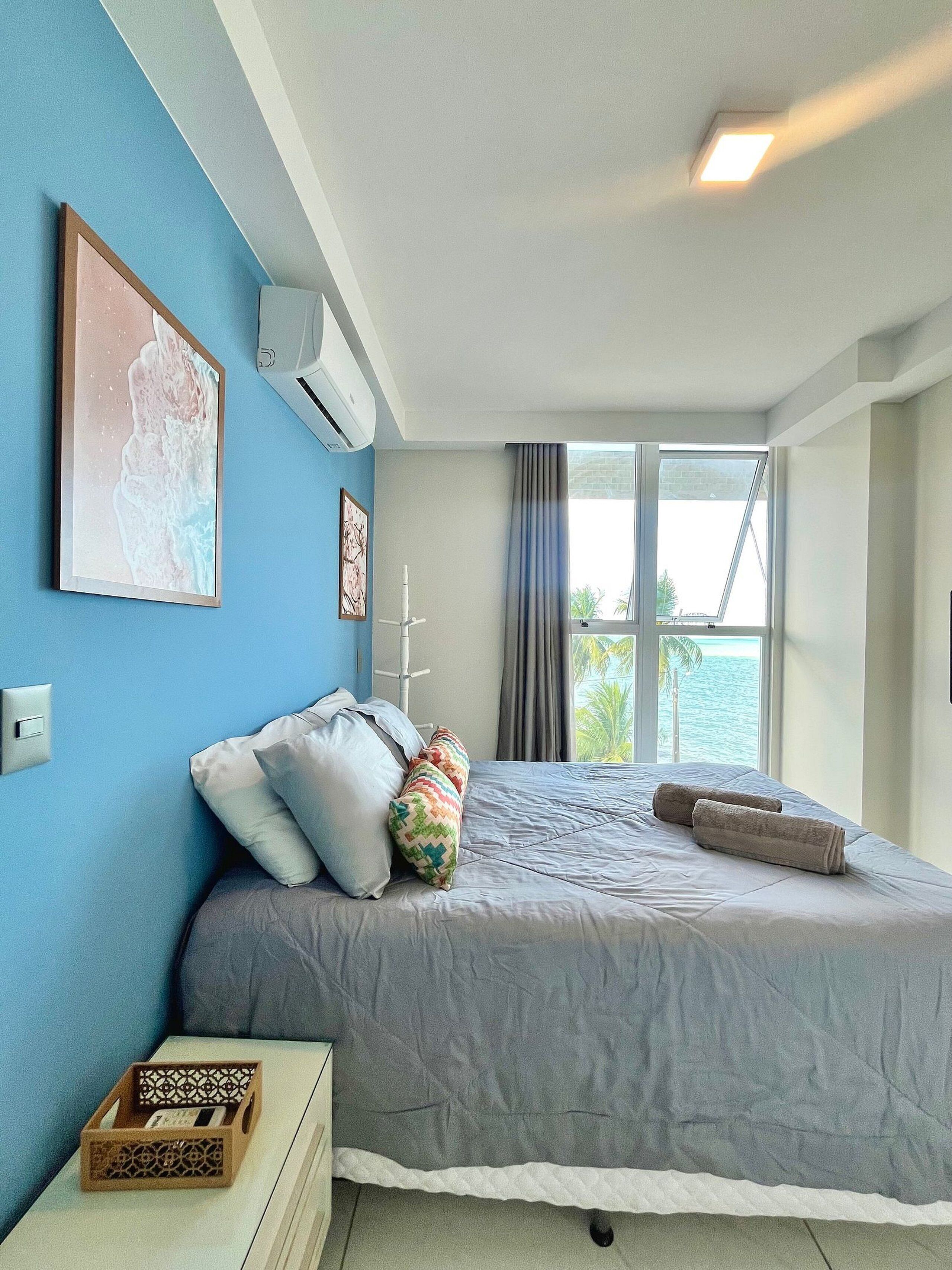 Apartamento | Wi-Fi de cortesia, roupa de cama