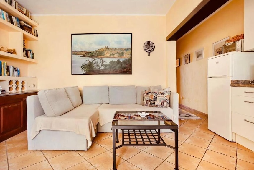 Apartment 1 With Panoramic Window In The Bedroom Facing The Sea And Risco Famara - Lanzarote