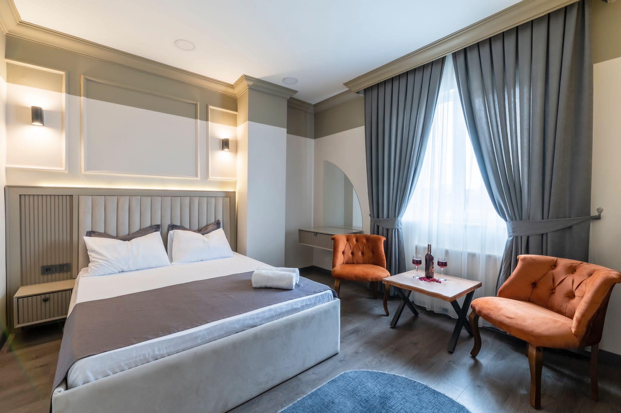 Quarto Duplo Deluxe, banheira de hidromassagem | Quartos insonorizados, Wi-fi grátis 