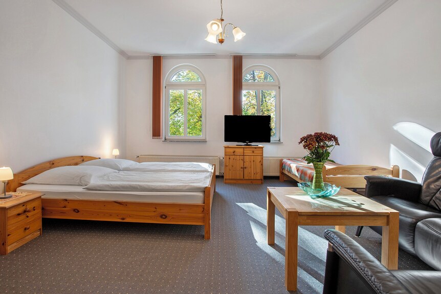 Appartement 'Fewo "Herrensee" An Der Kietzbrücke' Avec Vue Sur Lac, Jardin Partagé Et Wi-fi - Waren