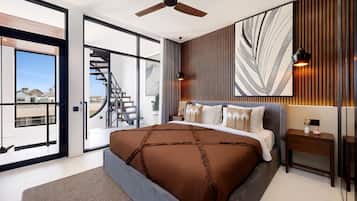 Villa | Cofre no quarto, com decoração personalizada