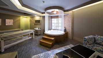 Sauna, banheira de hidromassagem, banho turco, hammam