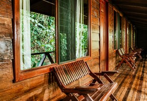 Rustic Room | Terraço/pátio interior