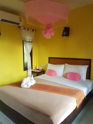 Bungalow with Air Conditioning | Wi-Fi de cortesia, roupa de cama
