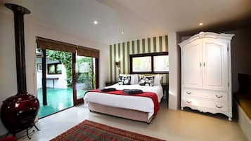 Luxury Suite (Garden Suite) | Roupas de cama premium, cofres nos quartos, individualmente decorados