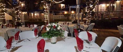 Refeições ao ar livre