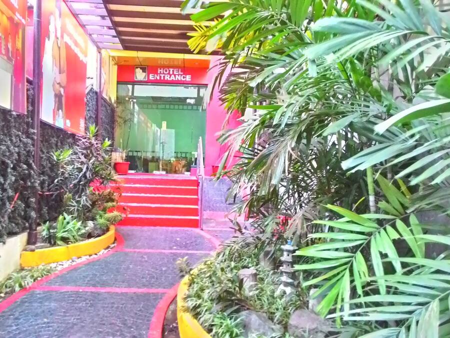 Entrada do alojamento