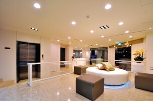 Sala de estar do lobby