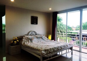 Vila família, 2 quartos | 2 quartos, roupas de cama premium