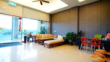 Sala de estar do lobby