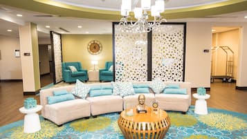 Sala de estar do lobby