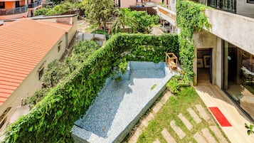 Quarto Quádruplo, vista para a montanha | Vista da varanda